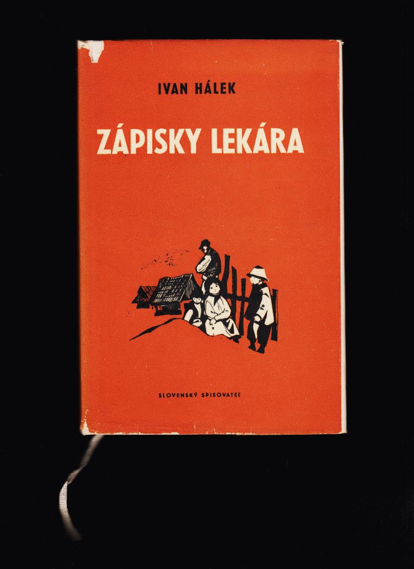 Beletria: slovenská | Ivan Hálek: Zápisky lekára /obálka Vincent ...